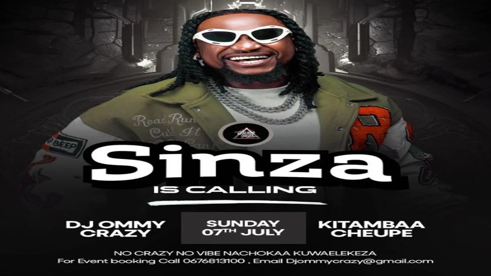 DJ Ommy Crazy - Live at Kitambaa Cheupe - Saayaraha